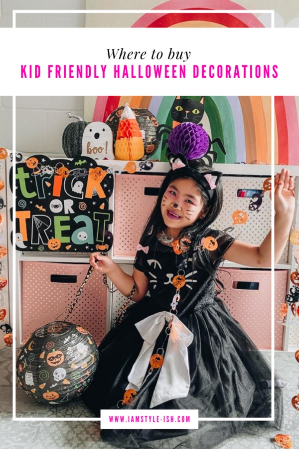 Where to find Kid Friendly Halloween Decorations