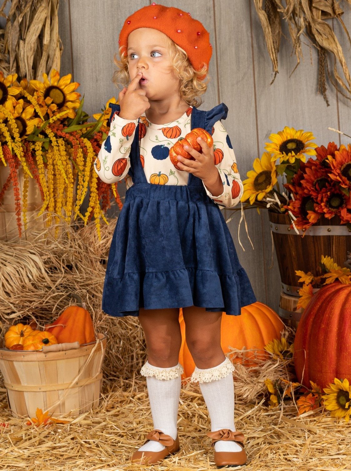 Where to buy the cutest kids and baby girl thanksgiving outfits!