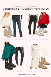 What to wear to Christmas Dinner - outfit ideas you can copy now!