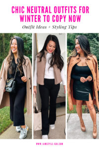 Chic Neutral Outfits for Winter to Copy Now
