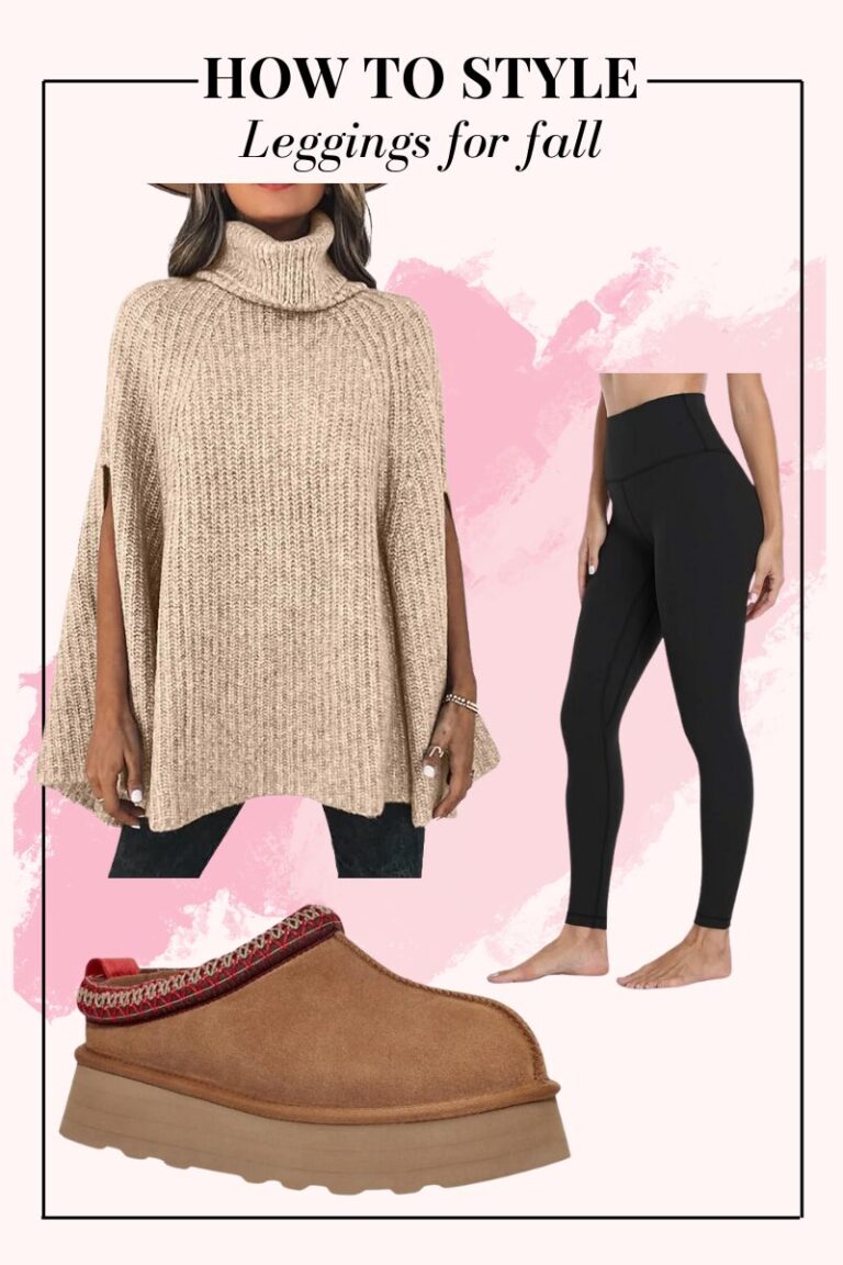 20+ Cute Fall Outfits with Leggings