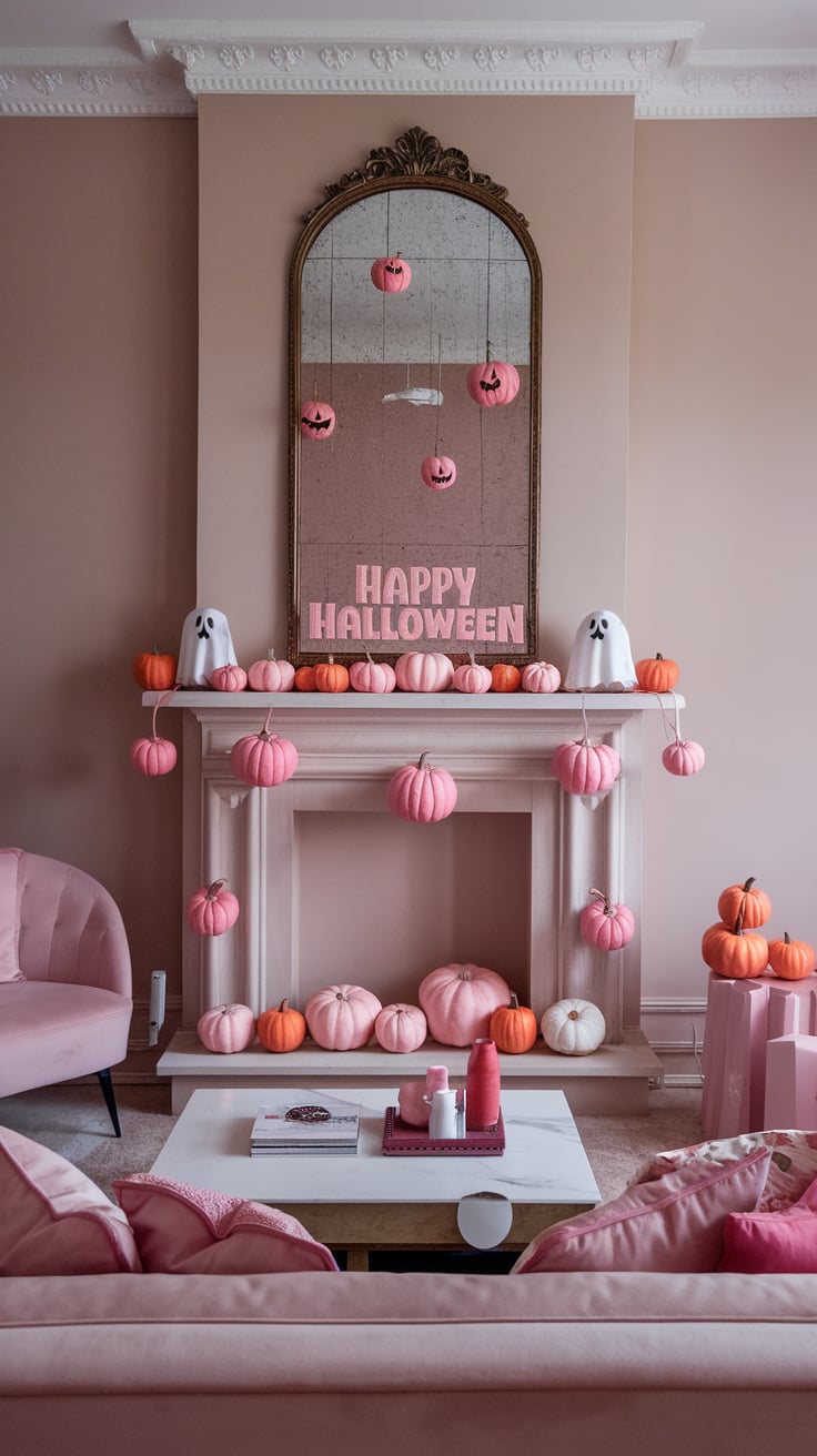 Unique Pink Halloween Decor Ideas to Try This Season