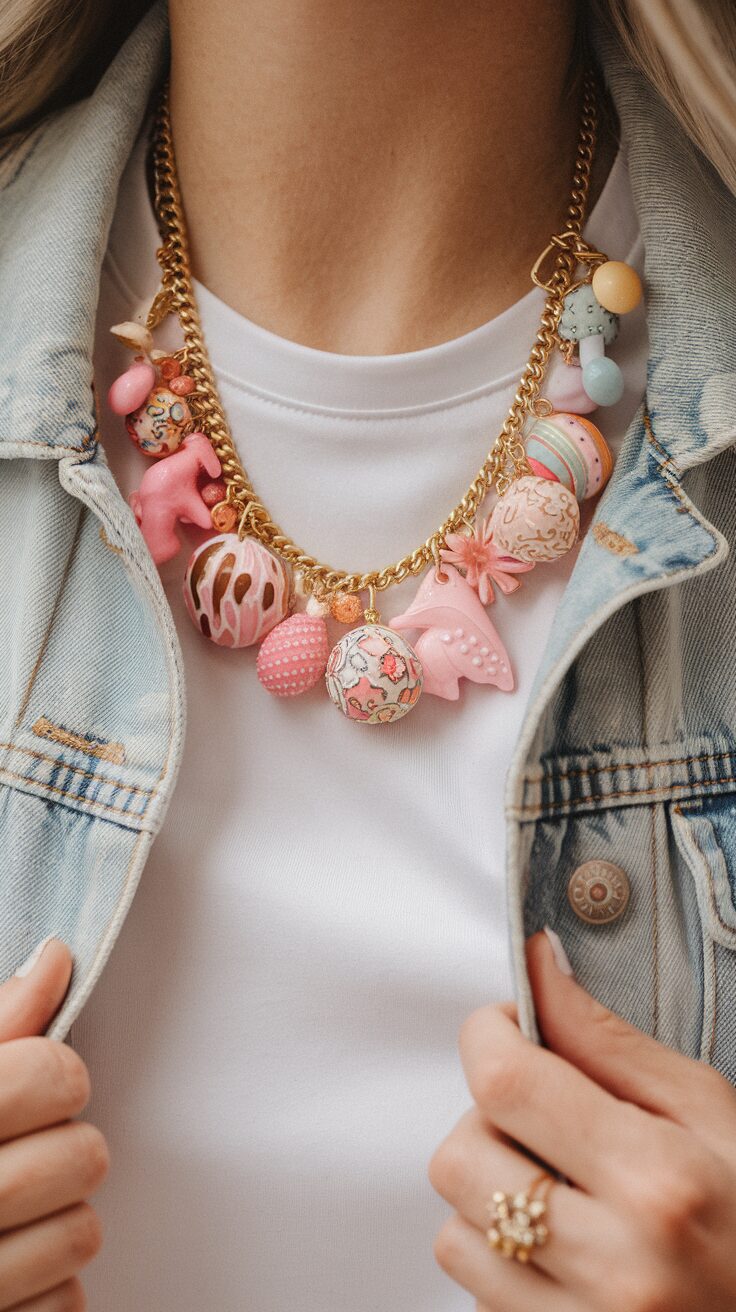 How to Style the Charm Necklace Trend